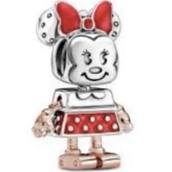 Morino | Jewelry | Disney Minnie Mouse Robot Charm | Poshmark
